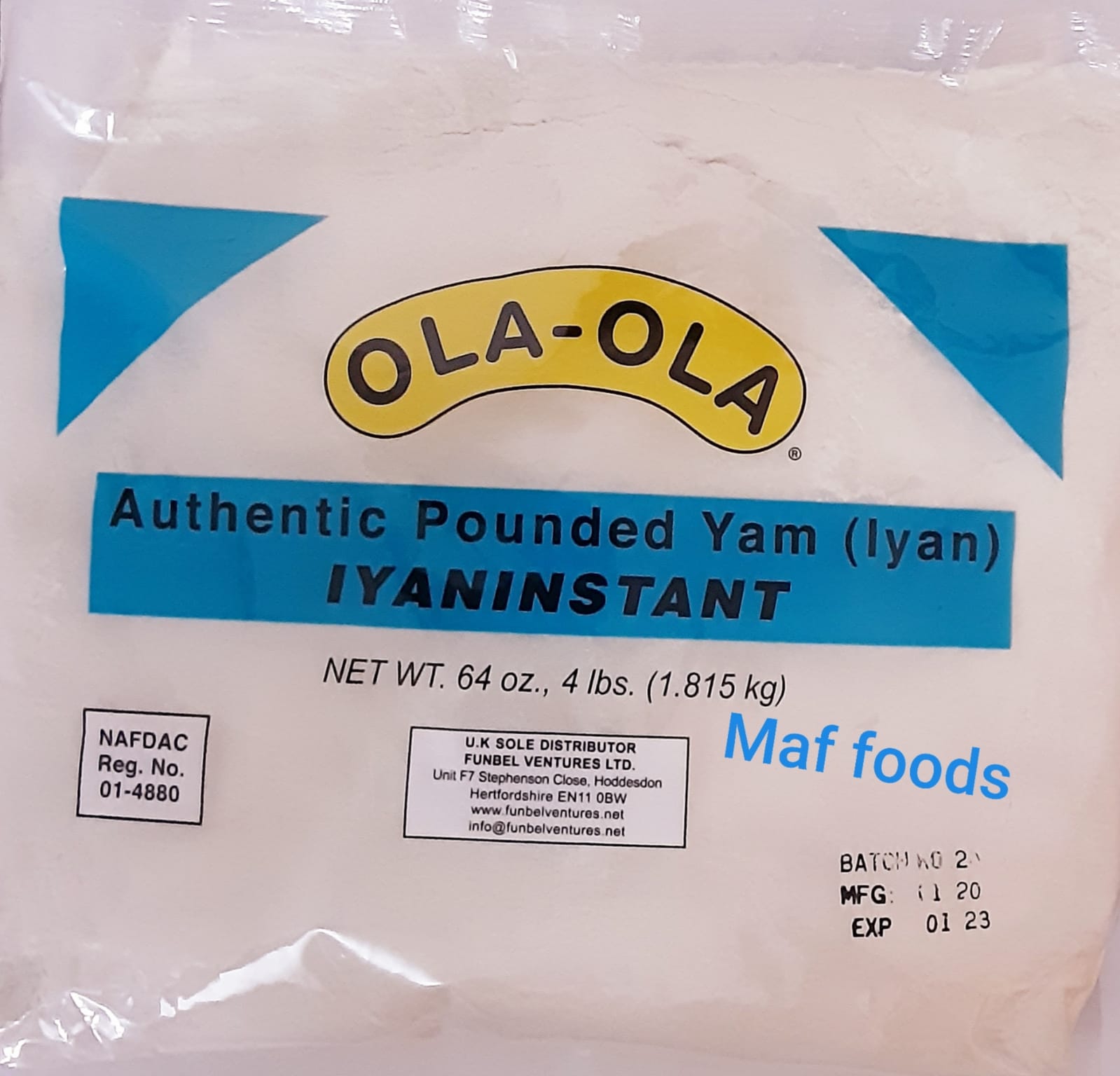 Frozen yellow Ogi 500g – MAF FOODs